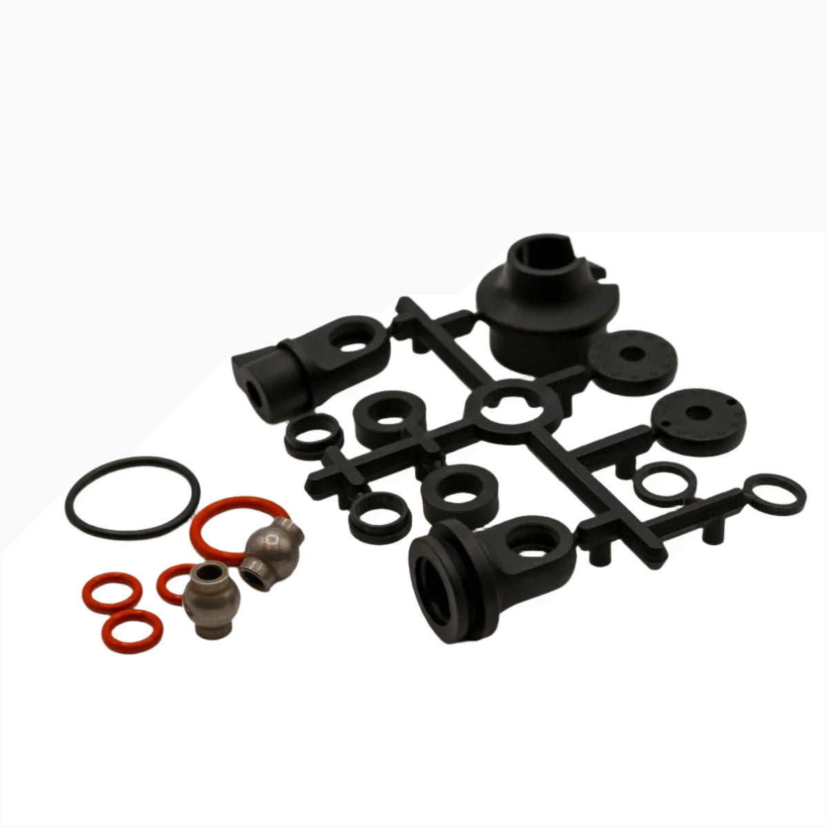 Baja Shocks Plastic O Rings Pivot Balls Replacement Set [KRC9103 ...