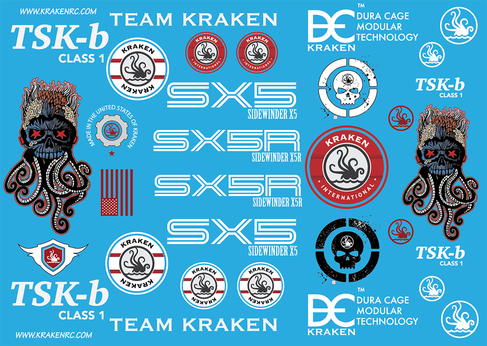 Kraken RC TSK-b Class 1 Kit for for Kraken VESLA.5 or HPI Baja [KRC700